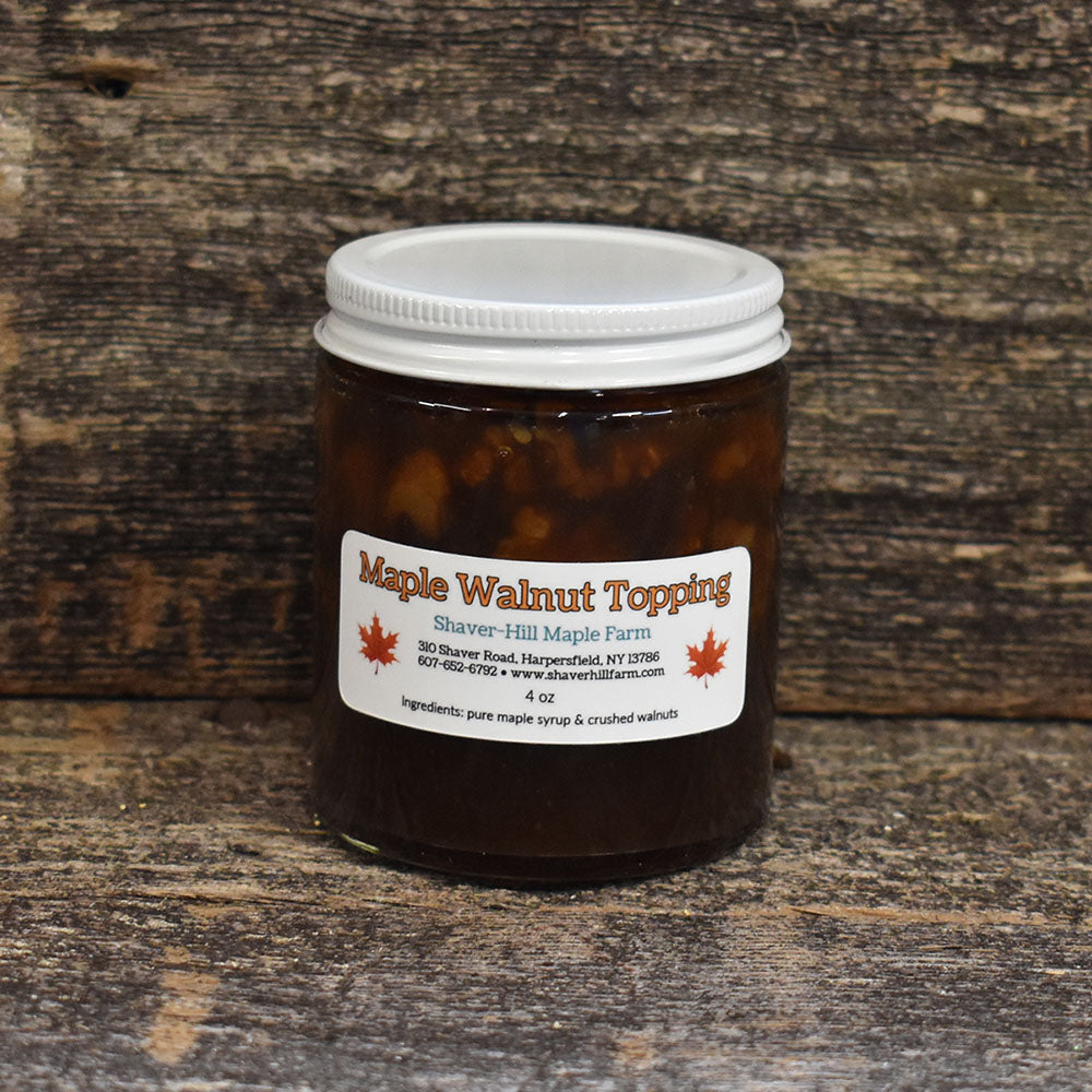 Maple Walnut Topping – Shaver-Hill Maple Farm